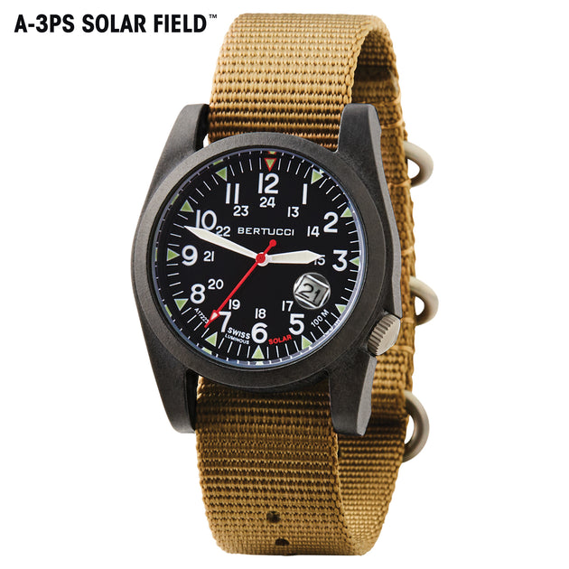 The A-3PS SOLAR FIELD™ – ultimatefieldwatch.com - Bertucci Watches