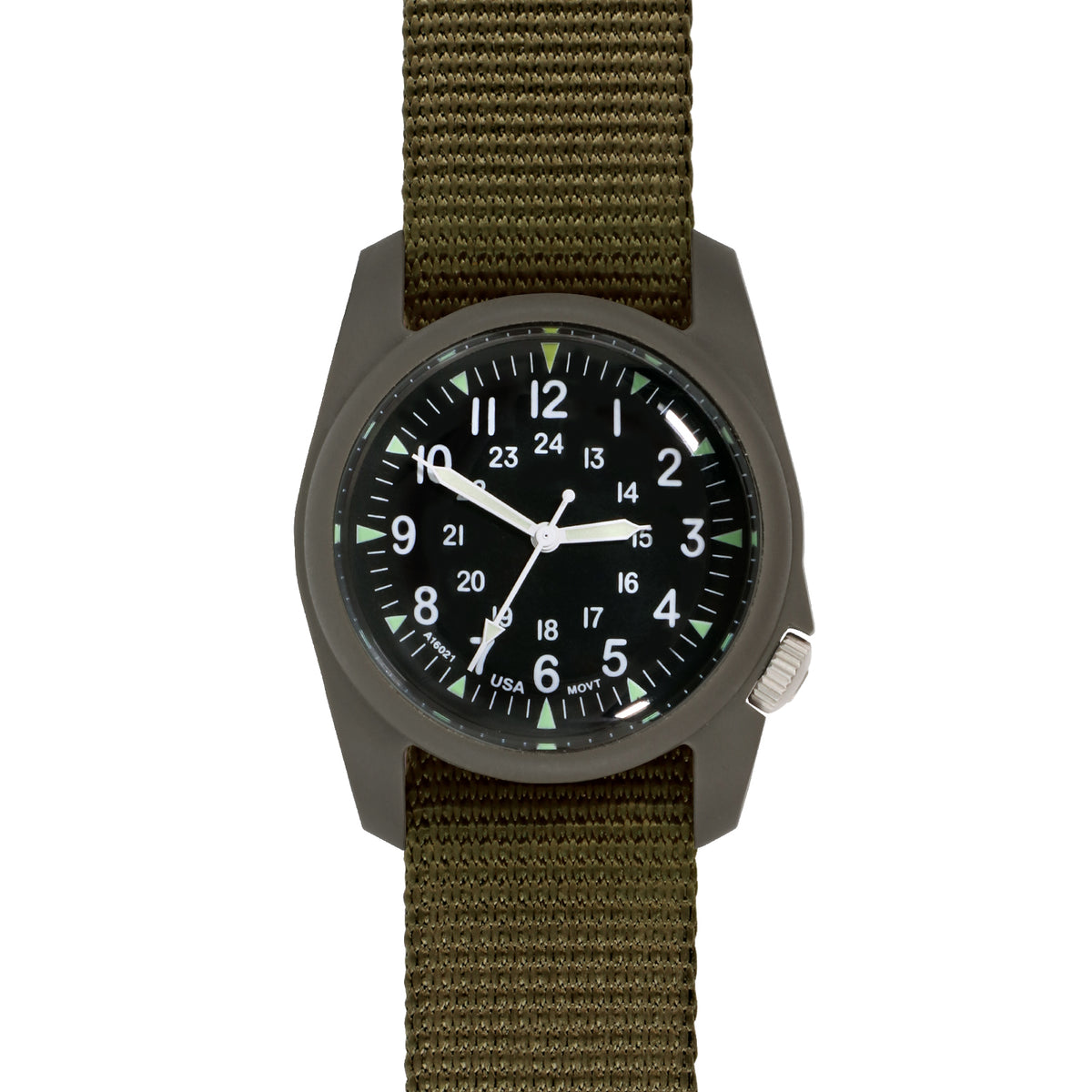 #11600 A-2RA RETROFORM™ - Black Dial, RETROFORM™ OD Nylon Band ...