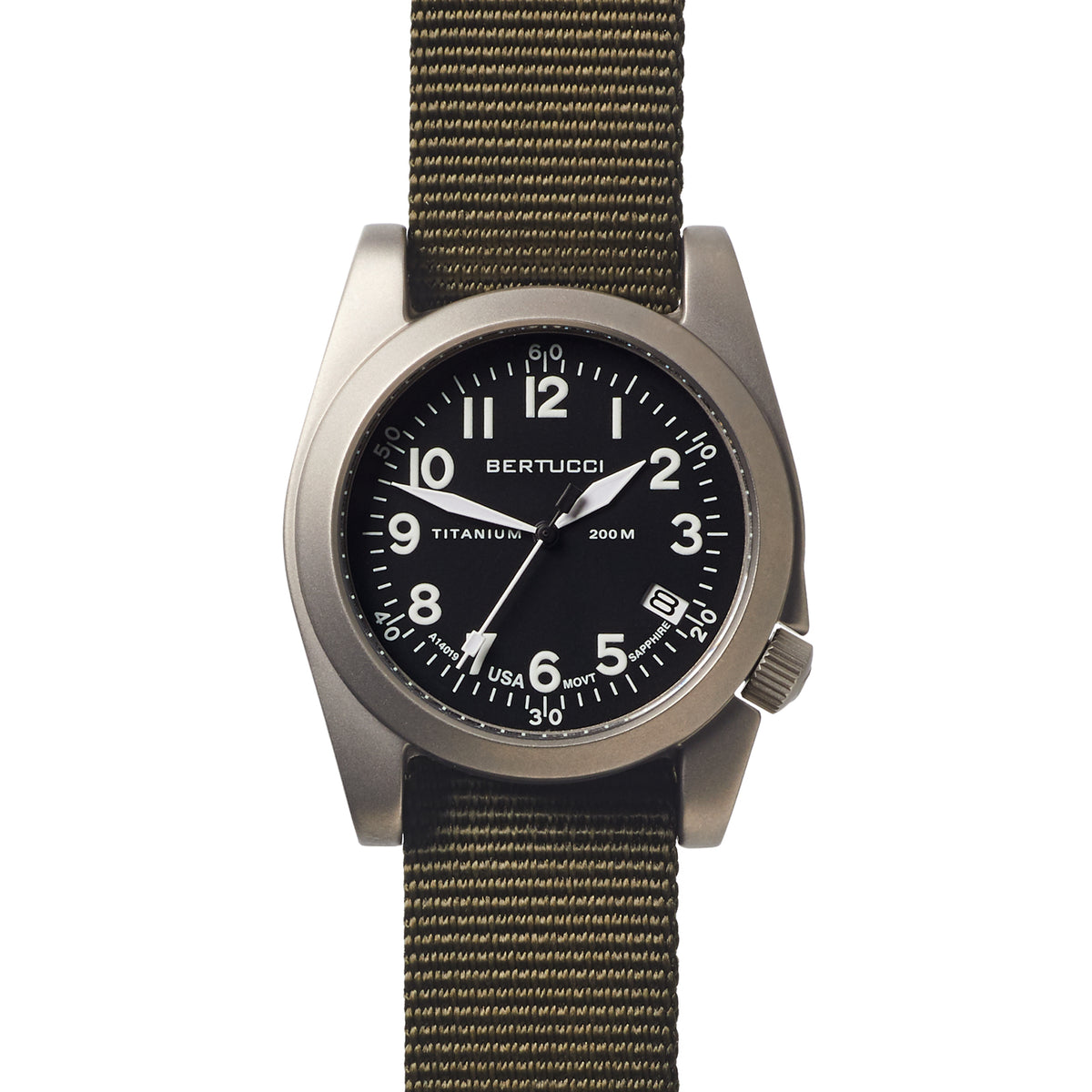 Bertucci A-11T Americana Titanium Military Watch – ultimatefieldwatch ...